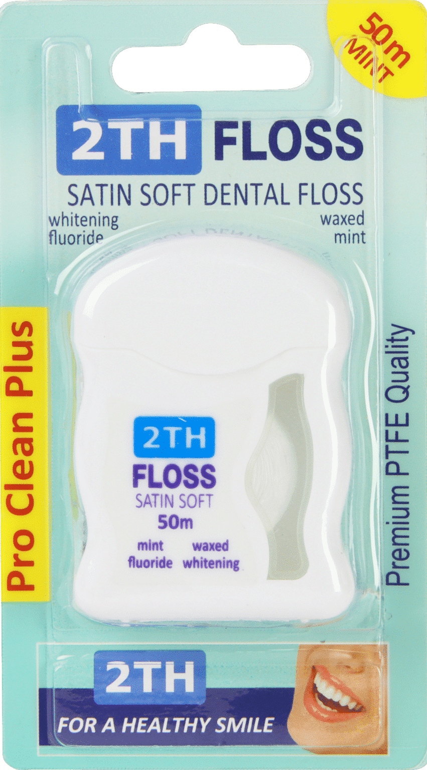 Commandez maintenant le fil dentaire satin doux et extra fort